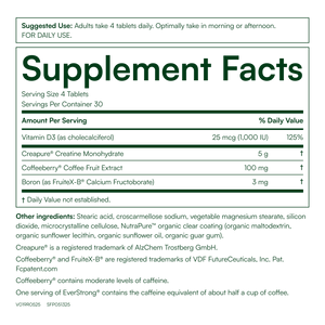 EverStrong® Creatine Tablets – Purity Products